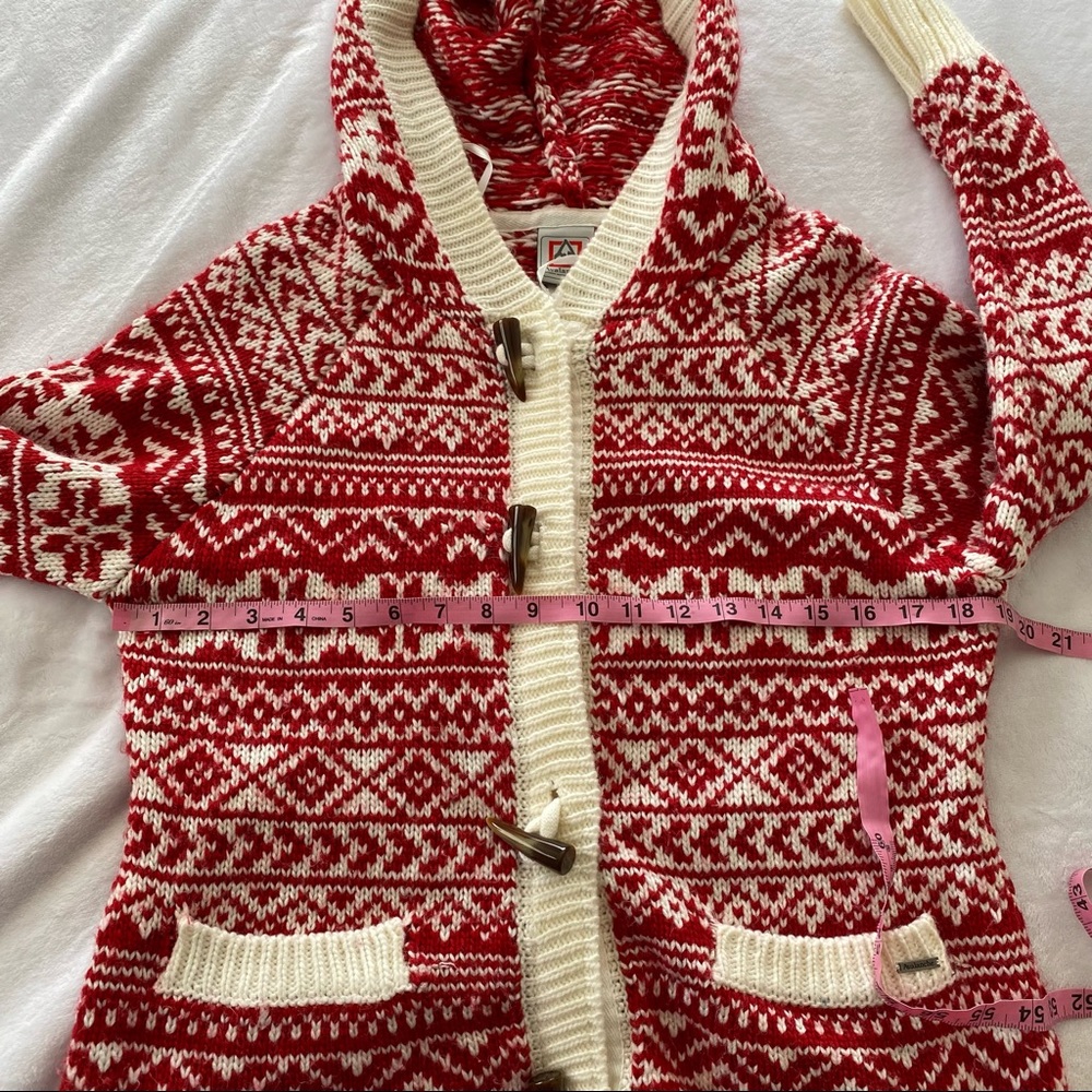 Avalanche Outdoor Nordic Fair Aisle Toggle Sweater Ja… - Gem